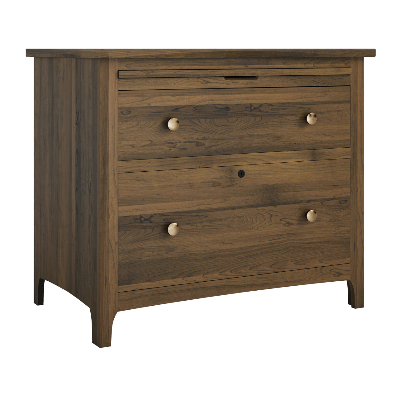 Mavin Amish Custom Furniture Atwood Lateral File Cabinet