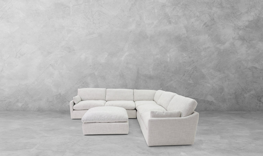 The Fox & Roe Nathan Modular Sectional + Ottoman