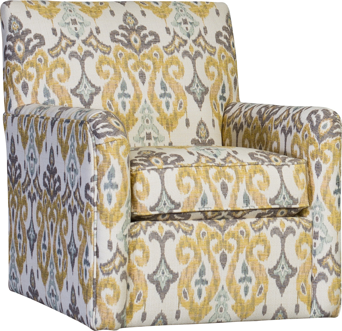 Mayo Furniture Collection Custom Fabric Swivel Glider Chair 4575F
