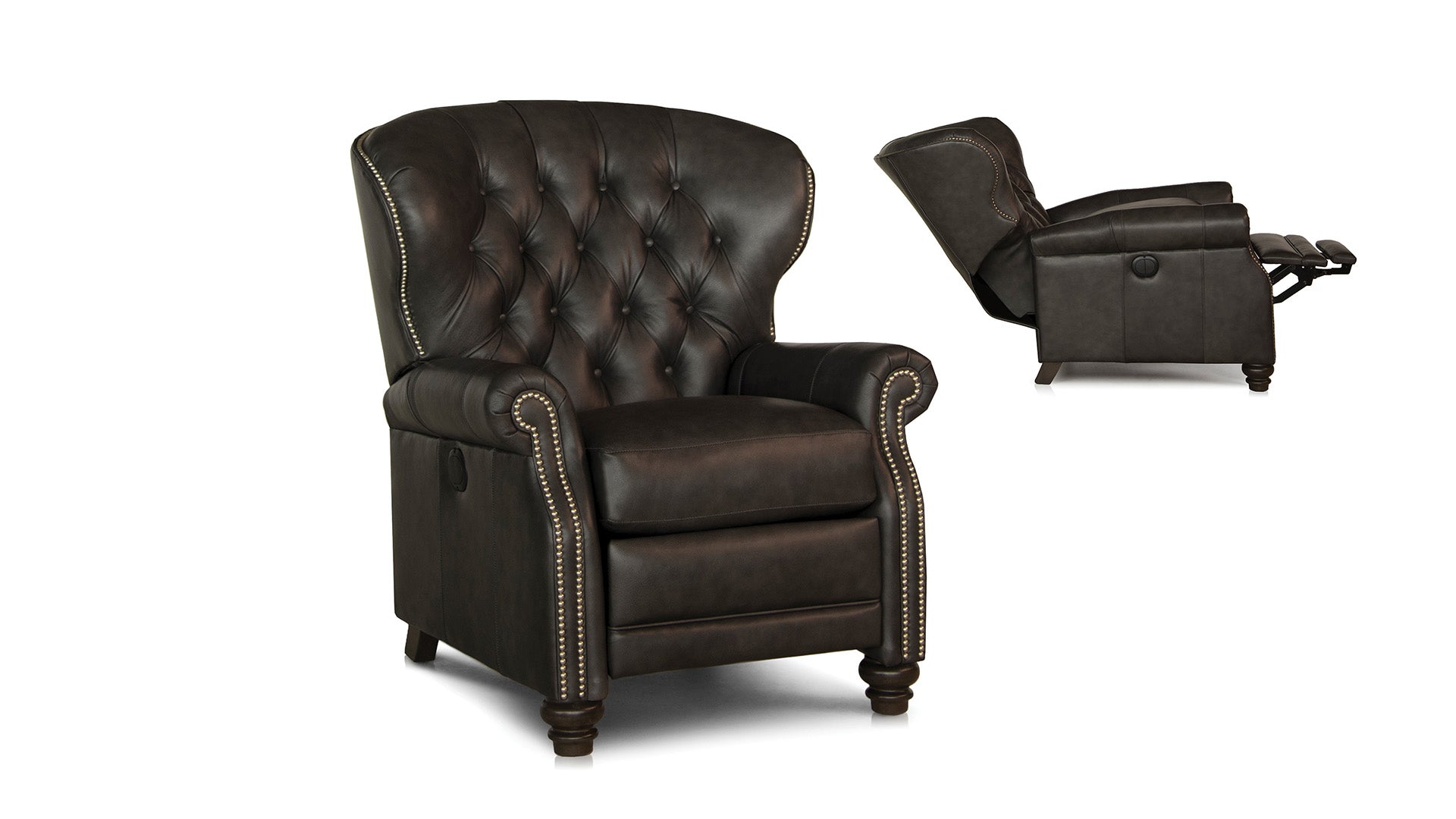 Smith Brothers SB522 Style Leather Recliner