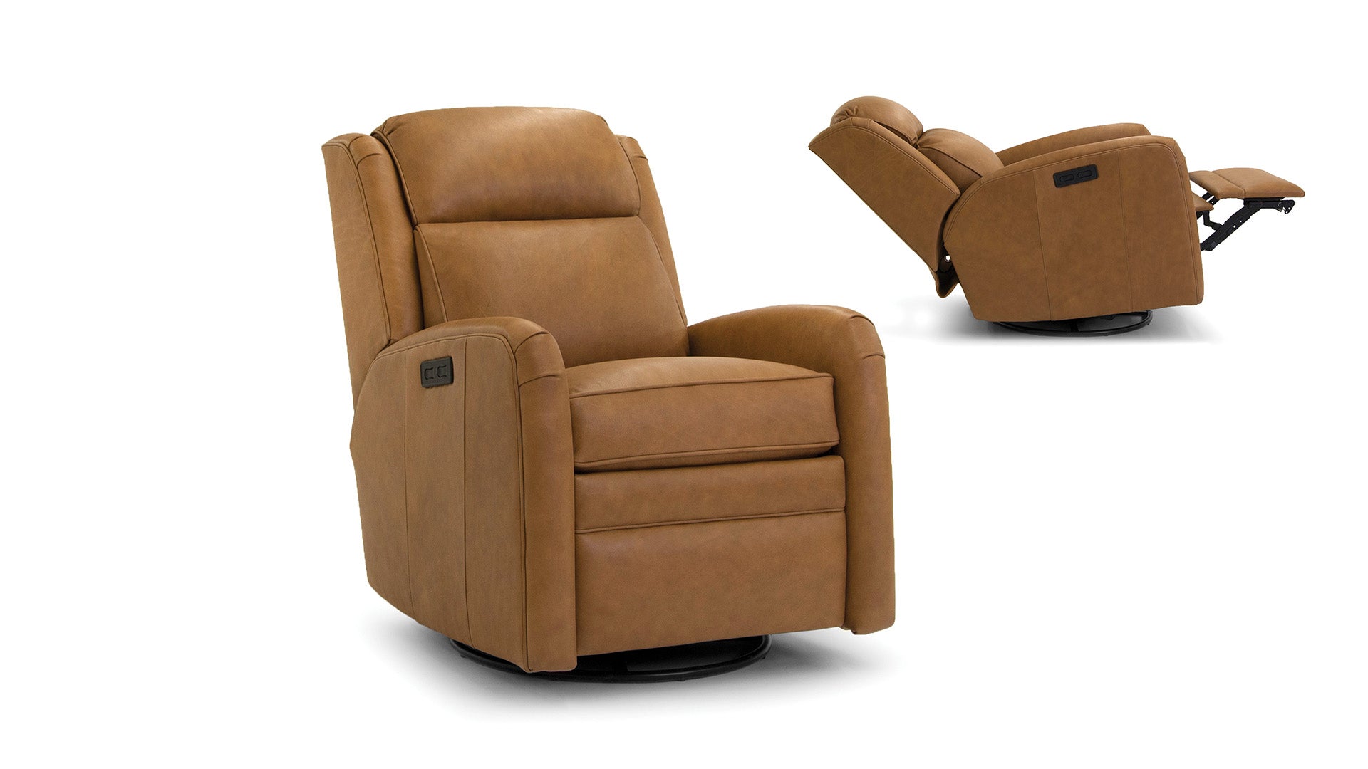 Smith Brothers SB734 Style Leather Recliner